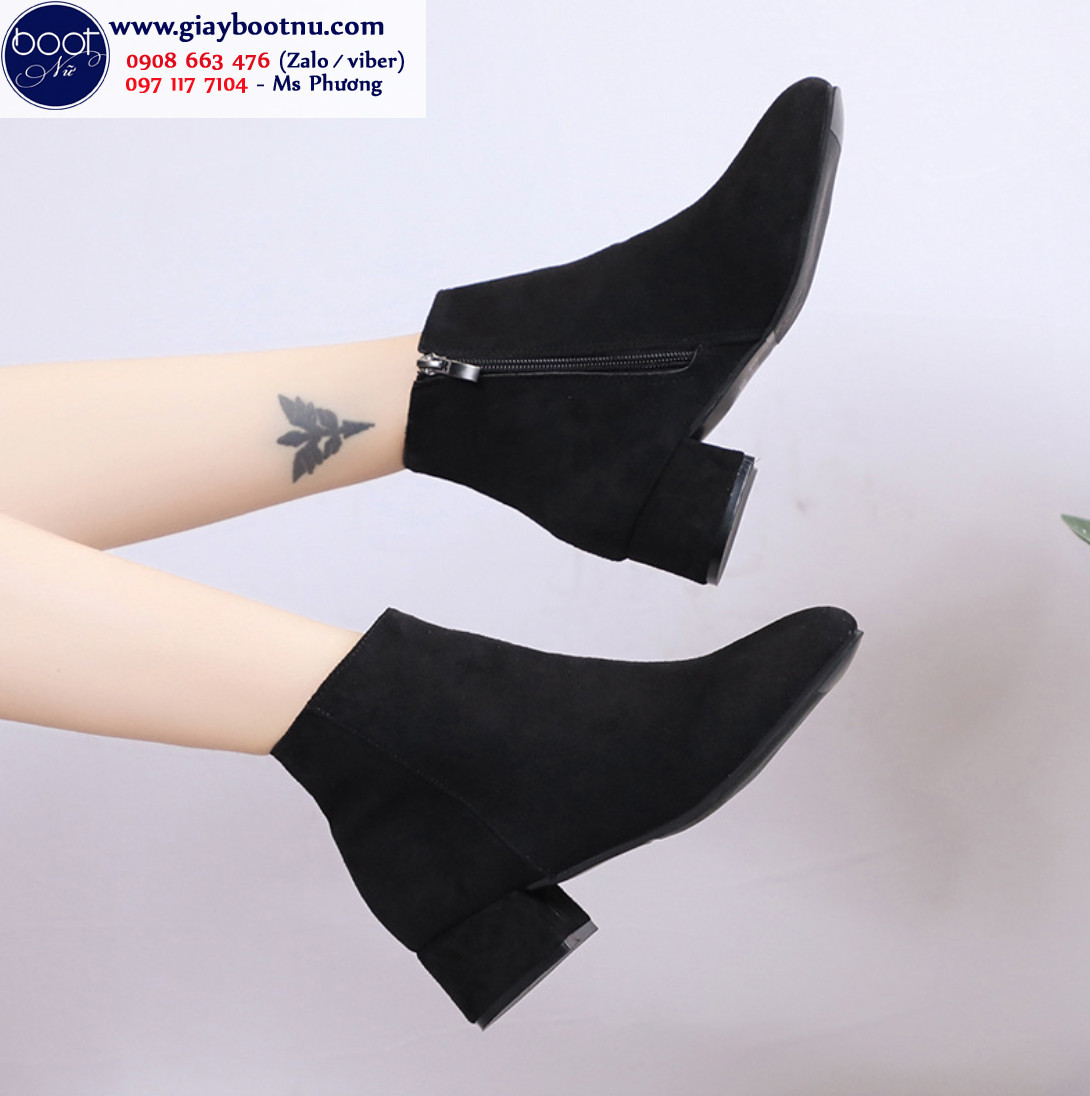 Nâng Tầm Phong Cách Với **Giày Boot Nữ Cổ Thấp Đế Bệt** Sành Điệu ...